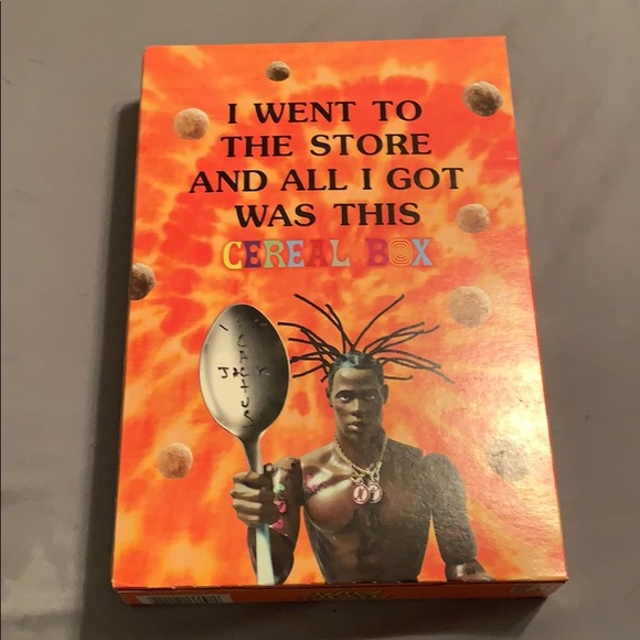 Other | Travis Scott Limited Addition Cereal Box | Poshmark